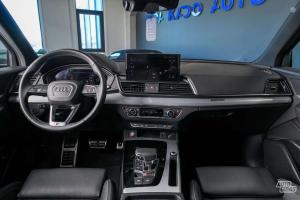 Blue Audi SQ5 2022 in Marijampole, with an engine capacity of 3.00 L and mileage of 131 thousand km for 36250 €, photo 19 on AUTOMOTO.COM.LV