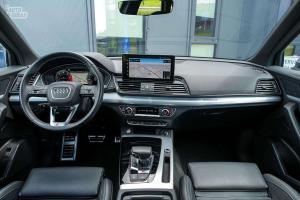 Blue Audi SQ5 2022 in Kaunas, with an engine capacity of 3.00 L and mileage of 131 thousand km for 35950 €, photo 18 on AUTOMOTO.COM.LV