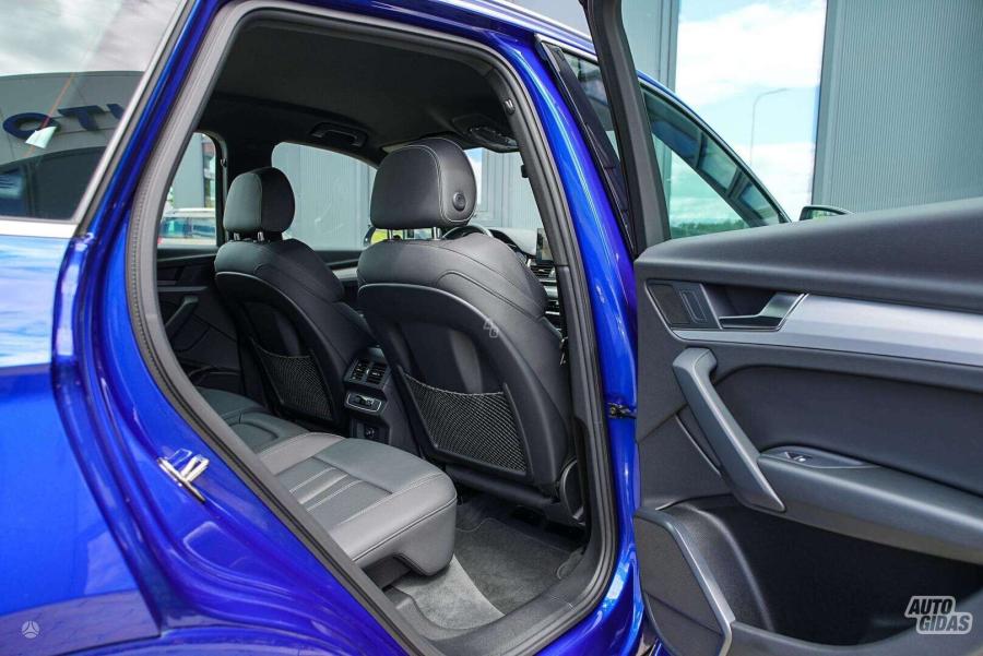 Blue Audi SQ5 2022 in Kaunas, with an engine capacity of 3.00 L and mileage of 131 thousand km for 35950 €, photo 35 on AUTOMOTO.COM.LV