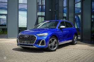 Синий Ауди SQ5 2022 в Каунас, объемом двигателя 2.97 л и пробегом 131 тыс. км за 35950 €, фото 3 на AUTOMOTO.COM.LV