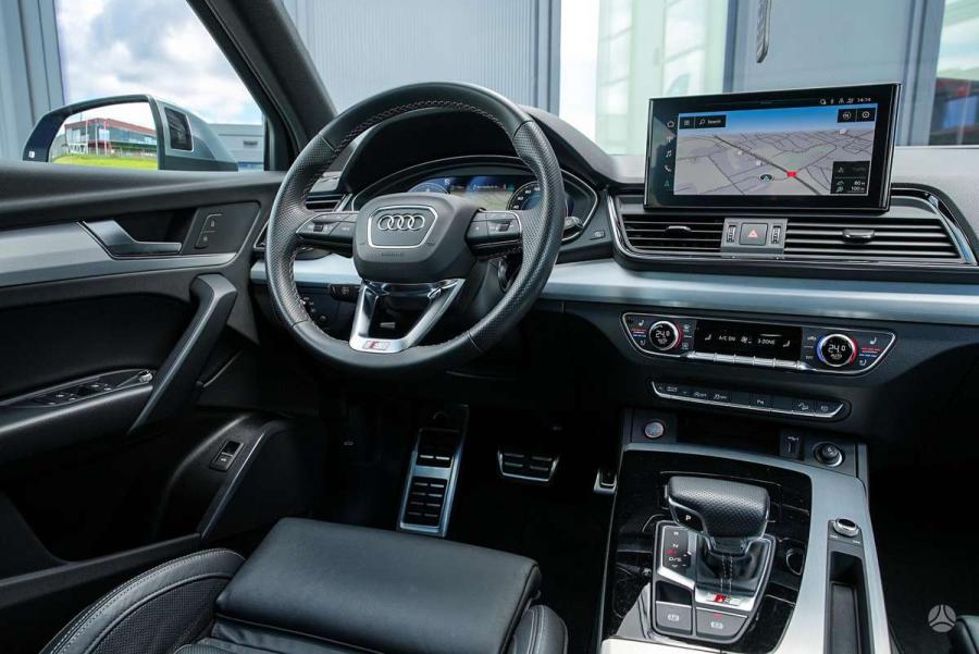 Синий Ауди SQ5 2022 в Каунас, объемом двигателя 2.97 л и пробегом 131 тыс. км за 35950 €, фото 19 на AUTOMOTO.COM.LV