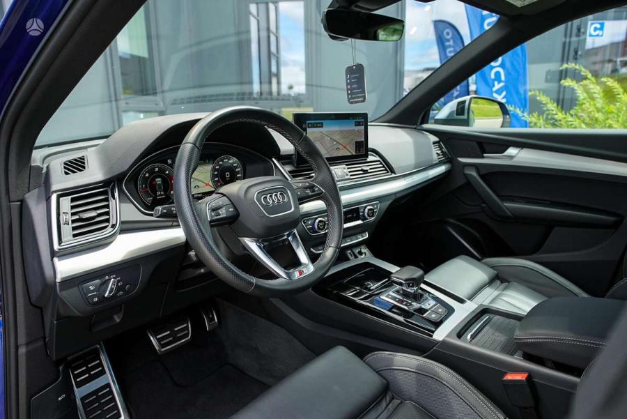 Синий Ауди SQ5 2022 в Каунас, объемом двигателя 2.97 л и пробегом 131 тыс. км за 35950 €, фото 27 на AUTOMOTO.COM.LV