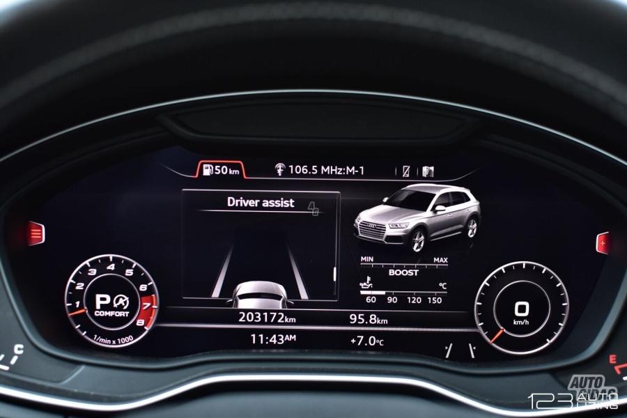 Audi SQ5 2018 in Kretinga, with an engine capacity of 3.00 L and mileage of 203 thousand km for 23799 €, photo 25 on AUTOMOTO.COM.LV