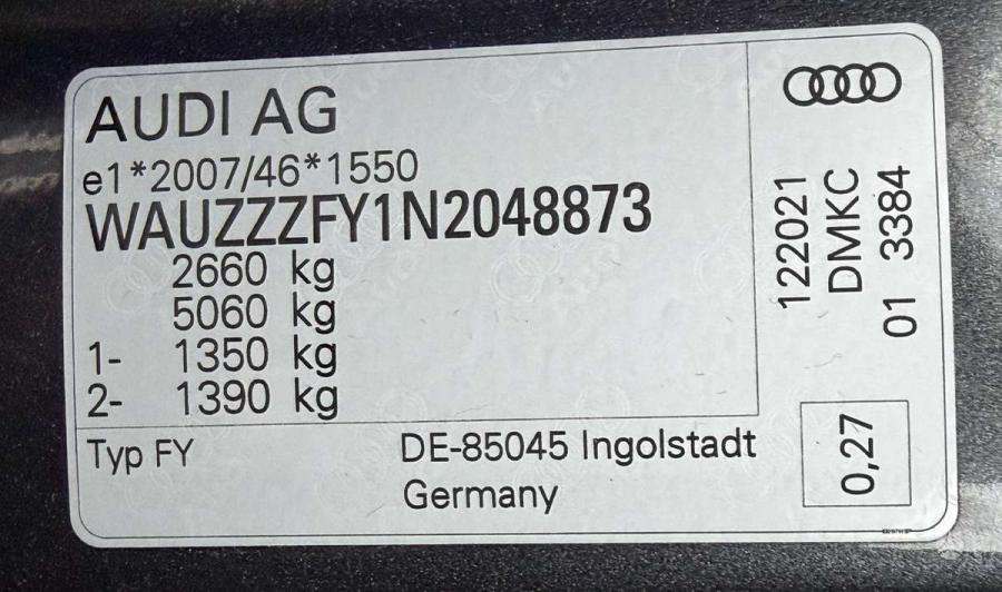 Ауди SQ5 2022 в Шяуляй, объемом двигателя 2.97 л и пробегом 58 тыс. км за 52200 €, фото 38 на AUTOMOTO.COM.LV
