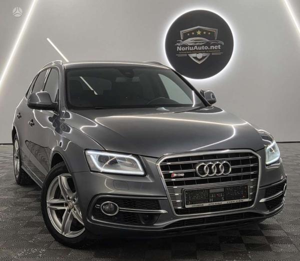 Grey Audi SQ5 2013 in Marijampole, with an engine capacity of 2.97 L and mileage of 218 thousand km for 15999 €, photo 1 on AUTOMOTO.COM.LV