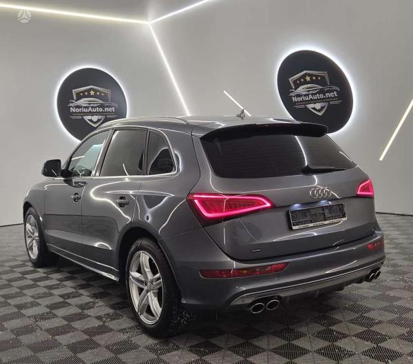 Pelēks Audi SQ5 2013 Marijampole, ar dzinēja tilpumu 2.97 L un nobraukumu 218 tūkst. km par 14400 €, foto 9 vietnē AUTOMOTO.COM.LV