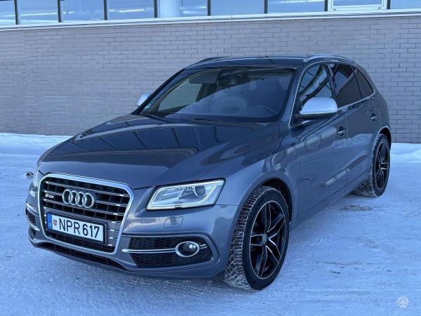 Grey Audi SQ5 2014 in Kedainiai, with an engine capacity of 2.97 L and mileage of 300 thousand km for 13999 €, photo 1 on AUTOMOTO.COM.LV