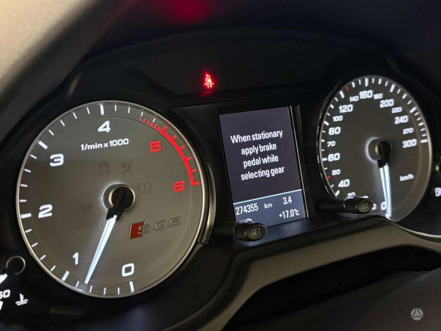 Grey Audi SQ5 2014 in Marijampole, with an engine capacity of 2.97 L and mileage of 274 thousand km for 14850 €, photo 30 on AUTOMOTO.COM.LV