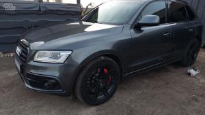 Grey Audi SQ5 2015 in Prienai, with an engine capacity of 3.00 L and mileage of 227 thousand km for 17950 €, photo 3 on AUTOMOTO.COM.LV