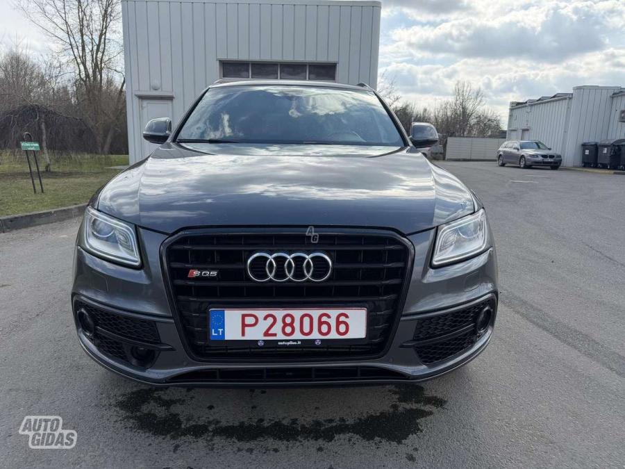 Pelēks Audi SQ5 2015 Panevēža, ar dzinēja tilpumu 3.00 L un nobraukumu 282 tūkst. km par 15000 €, foto 5 vietnē AUTOMOTO.COM.LV