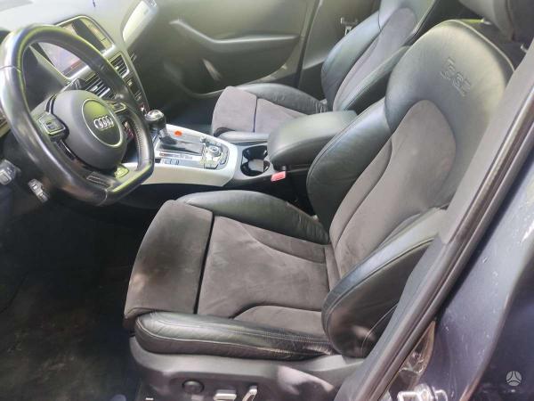 Grey Audi SQ5 2015 in Utena, with an engine capacity of 2.97 L and mileage of 245 thousand km for 16250 €, photo 6 on AUTOMOTO.COM.LV