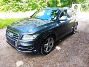 Grey Audi SQ5 2015 in Utena, with an engine capacity of 2.97 L and mileage of 245 thousand km for 16250 €, photo 16 on AUTOMOTO.COM.LV