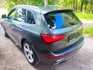 Grey Audi SQ5 2015 in Utena, with an engine capacity of 2.97 L and mileage of 245 thousand km for 16250 €, photo 18 on AUTOMOTO.COM.LV