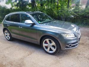 Grey Audi SQ5 2015 in Utena, with an engine capacity of 2.97 L and mileage of 245 thousand km for 16250 €, photo 23 on AUTOMOTO.COM.LV