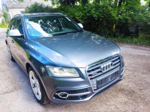 Grey Audi SQ5 2015 in Utena, with an engine capacity of 2.97 L and mileage of 245 thousand km for 16250 €, photo 28 on AUTOMOTO.COM.LV