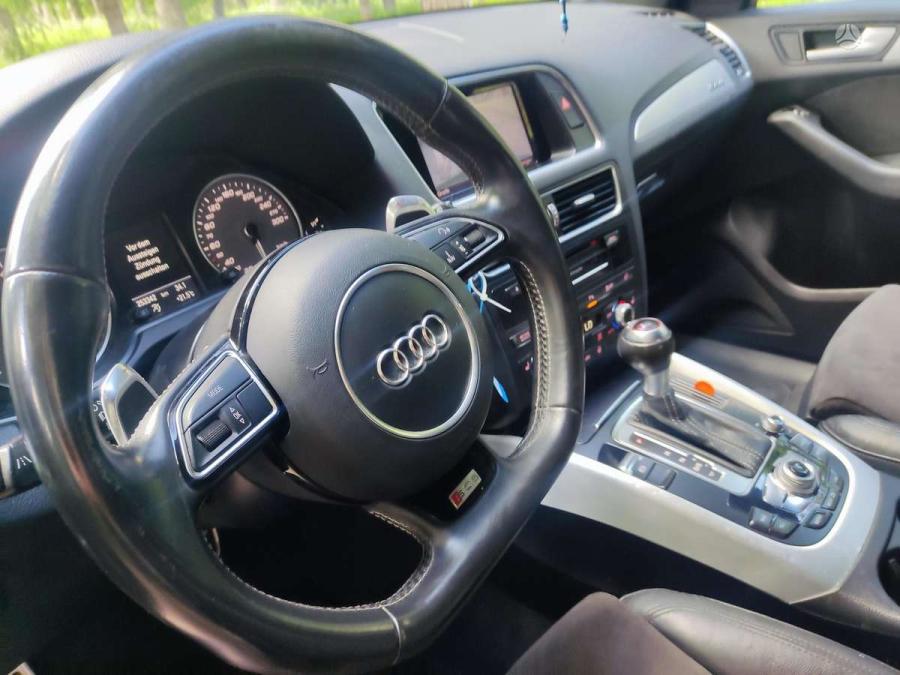 Grey Audi SQ5 2015 in Utena, with an engine capacity of 2.97 L and mileage of 245 thousand km for 16250 €, photo 36 on AUTOMOTO.COM.LV