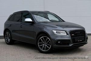 Grey Audi SQ5 2015 in Kretinga, with an engine capacity of 2.97 L and mileage of 140 thousand km for 17499 €, photo  on AUTOMOTO.COM.LV