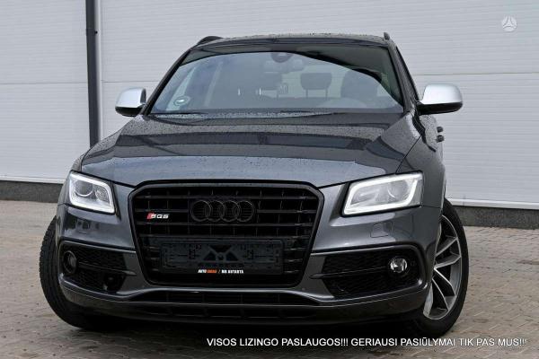 Pelēks Audi SQ5 2015 Kretinga, ar dzinēja tilpumu 2.97 L un nobraukumu 140 tūkst. km par 17499 €, foto 2 vietnē AUTOMOTO.COM.LV