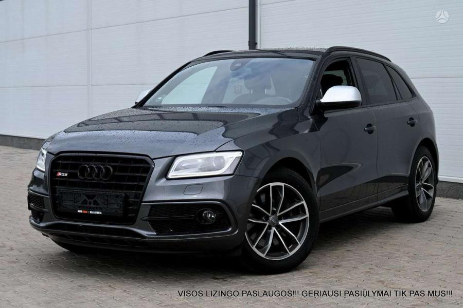 Pelēks Audi SQ5 2015 Kretinga, ar dzinēja tilpumu 2.97 L un nobraukumu 140 tūkst. km par 17499 €, foto 4 vietnē AUTOMOTO.COM.LV