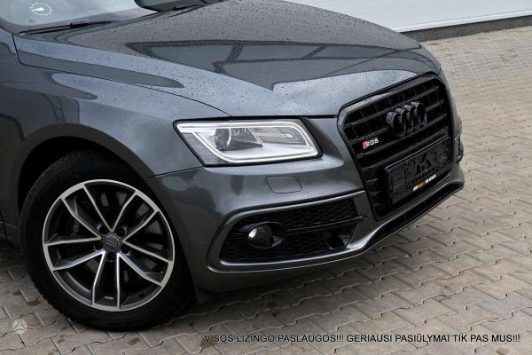 Pelēks Audi SQ5 2015 Kretinga, ar dzinēja tilpumu 2.97 L un nobraukumu 140 tūkst. km par 17499 €, foto 4 vietnē AUTOMOTO.COM.LV