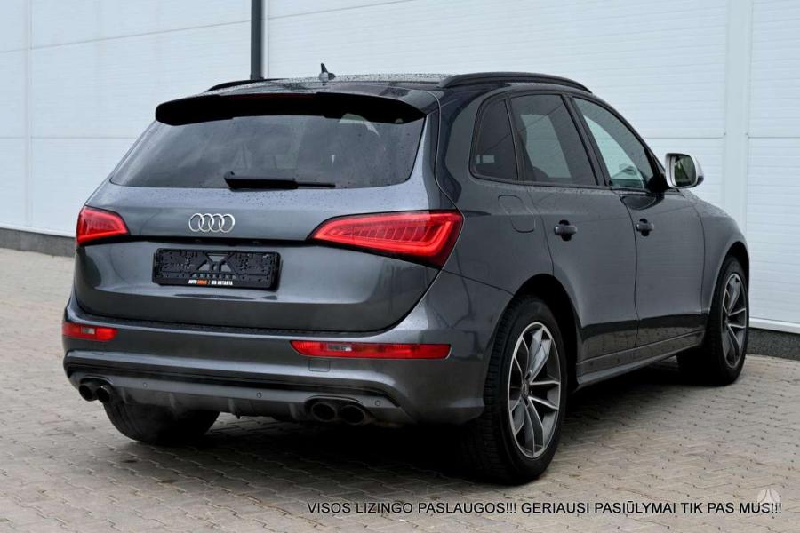 Pelēks Audi SQ5 2015 Kretinga, ar dzinēja tilpumu 2.97 L un nobraukumu 140 tūkst. km par 17499 €, foto 7 vietnē AUTOMOTO.COM.LV