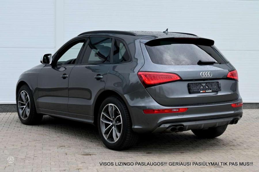 Pelēks Audi SQ5 2015 Kretinga, ar dzinēja tilpumu 2.97 L un nobraukumu 140 tūkst. km par 17499 €, foto 9 vietnē AUTOMOTO.COM.LV