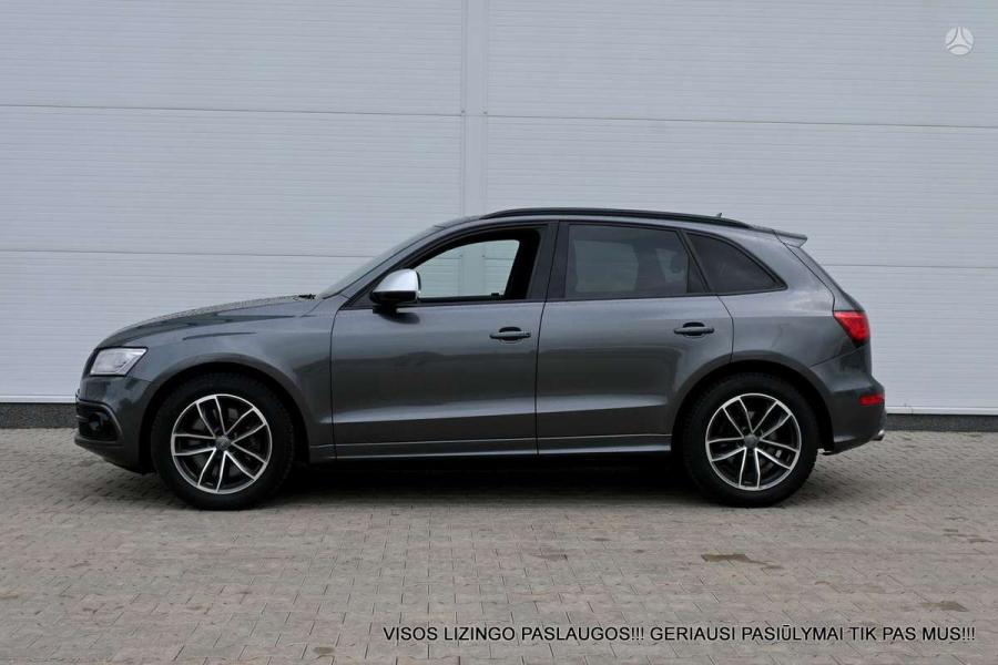 Pelēks Audi SQ5 2015 Kretinga, ar dzinēja tilpumu 2.97 L un nobraukumu 140 tūkst. km par 17499 €, foto 12 vietnē AUTOMOTO.COM.LV