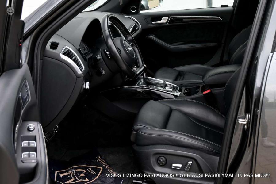 Pelēks Audi SQ5 2015 Kretinga, ar dzinēja tilpumu 2.97 L un nobraukumu 140 tūkst. km par 17499 €, foto 16 vietnē AUTOMOTO.COM.LV