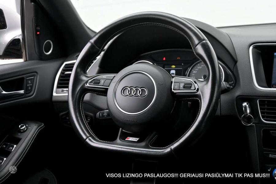 Pelēks Audi SQ5 2015 Kretinga, ar dzinēja tilpumu 2.97 L un nobraukumu 140 tūkst. km par 17499 €, foto 32 vietnē AUTOMOTO.COM.LV