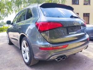 Grey Audi SQ5 2015 in Utena, with an engine capacity of 2.97 L and mileage of 246 thousand km for 16350 €, photo  on AUTOMOTO.COM.LV