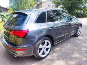 Grey Audi SQ5 2015 in Utena, with an engine capacity of 2.97 L and mileage of 246 thousand km for 16350 €, photo 10 on AUTOMOTO.COM.LV