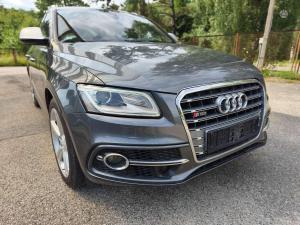 Grey Audi SQ5 2015 in Utena, with an engine capacity of 2.97 L and mileage of 265 thousand km for 16350 €, photo  on AUTOMOTO.COM.LV