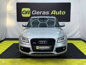 Grey Audi SQ5 2015 in Vilnius, with an engine capacity of 3.00 L and mileage of 169 thousand km for 13990 €, photo 4 on AUTOMOTO.COM.LV