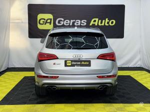 Grey Audi SQ5 2015 in Vilnius, with an engine capacity of 3.00 L and mileage of 169 thousand km for 13990 €, photo 7 on AUTOMOTO.COM.LV