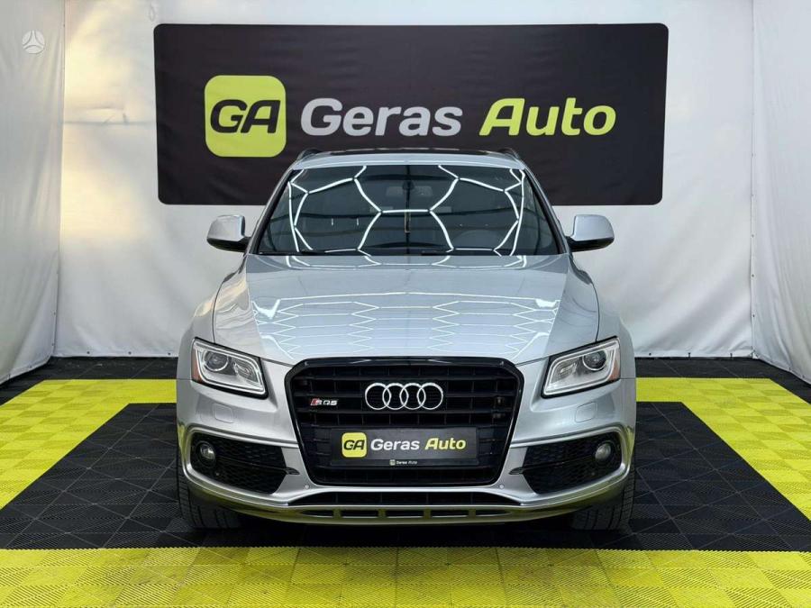 Pelēks Audi SQ5 2015 Viļņa, ar dzinēja tilpumu 3.00 L un nobraukumu 169 tūkst. km par 13990 €, foto 4 vietnē AUTOMOTO.COM.LV