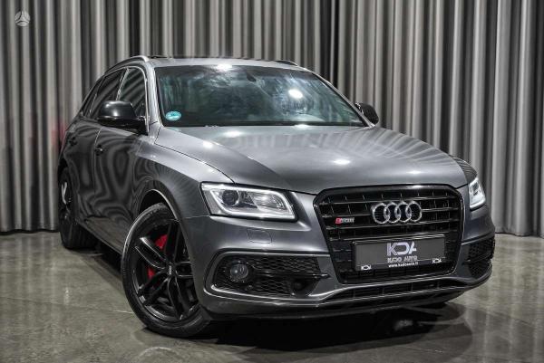 Pelēks Audi SQ5 2016 Marijampole, ar dzinēja tilpumu 2.97 L un nobraukumu 210 tūkst. km par 17850 €, foto 3 vietnē AUTOMOTO.COM.LV