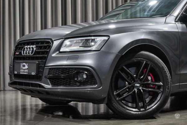 Pelēks Audi SQ5 2016 Marijampole, ar dzinēja tilpumu 2.97 L un nobraukumu 210 tūkst. km par 17850 €, foto 6 vietnē AUTOMOTO.COM.LV