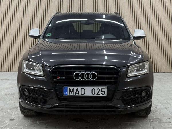 Pelēks Audi SQ5 2016 Marijampole, ar dzinēja tilpumu 2.97 L un nobraukumu 208 tūkst. km par 18350 €, foto 4 vietnē AUTOMOTO.COM.LV