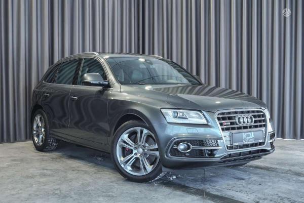 Grey Audi SQ5 2016 in Marijampole, with an engine capacity of 2.97 L and mileage of 246 thousand km for 16850 €, photo 1 on AUTOMOTO.COM.LV