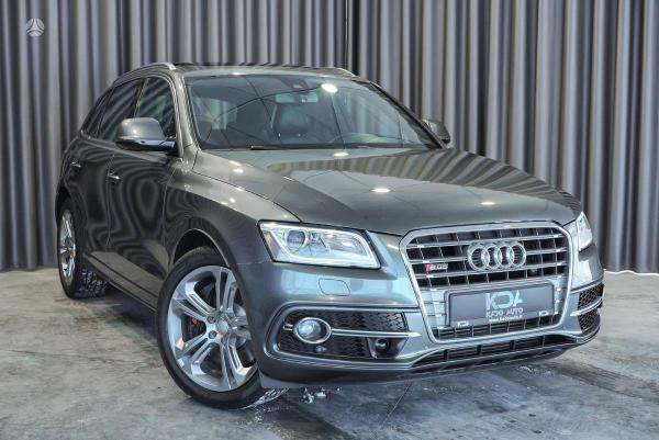 Grey Audi SQ5 2016 in Marijampole, with an engine capacity of 2.97 L and mileage of 246 thousand km for 16850 €, photo 2 on AUTOMOTO.COM.LV