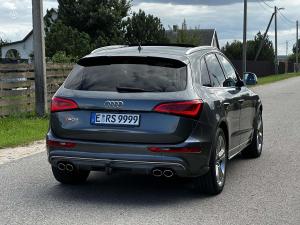 Grey Audi SQ5 2016 in Vilnius, with an engine capacity of 2.97 L and mileage of 190 thousand km for 16950 €, photo 14 on AUTOMOTO.COM.LV