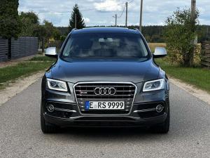 Grey Audi SQ5 2016 in Vilnius, with an engine capacity of 2.97 L and mileage of 190 thousand km for 16950 €, photo 16 on AUTOMOTO.COM.LV