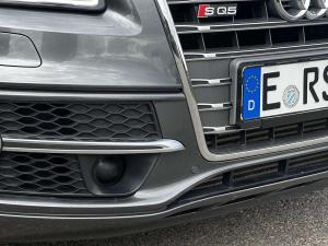 Grey Audi SQ5 2016 in Vilnius, with an engine capacity of 2.97 L and mileage of 190 thousand km for 16950 €, photo 17 on AUTOMOTO.COM.LV