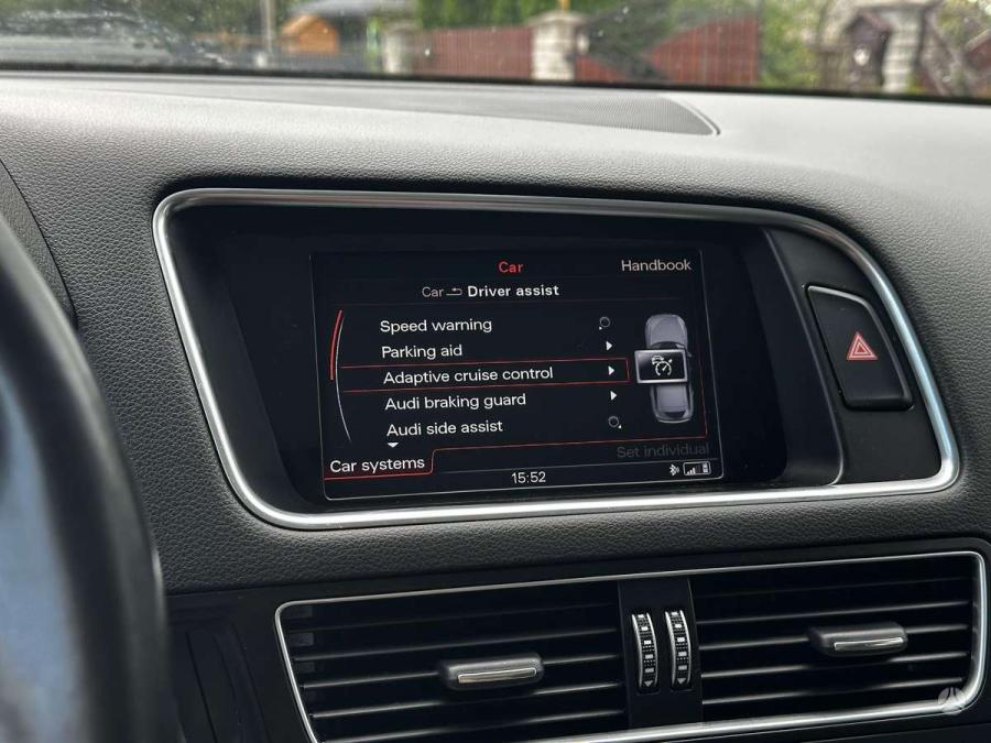 Grey Audi SQ5 2016 in Vilnius, with an engine capacity of 2.97 L and mileage of 190 thousand km for 16950 €, photo 44 on AUTOMOTO.COM.LV