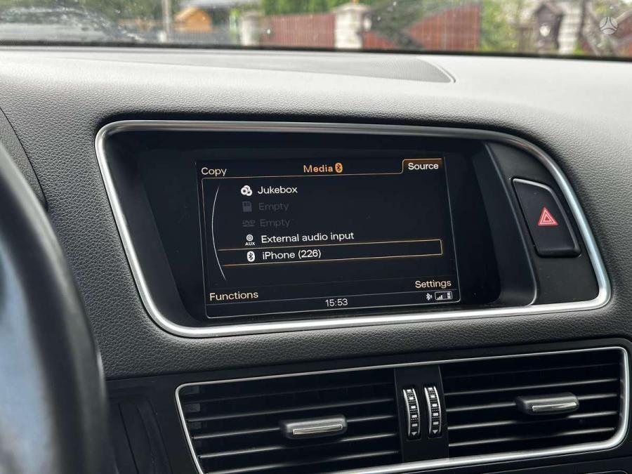 Grey Audi SQ5 2016 in Vilnius, with an engine capacity of 2.97 L and mileage of 190 thousand km for 16950 €, photo 48 on AUTOMOTO.COM.LV