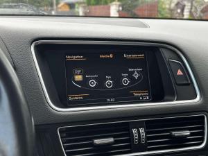 Grey Audi SQ5 2016 in Vilnius, with an engine capacity of 2.97 L and mileage of 190 thousand km for 16950 €, photo 50 on AUTOMOTO.COM.LV