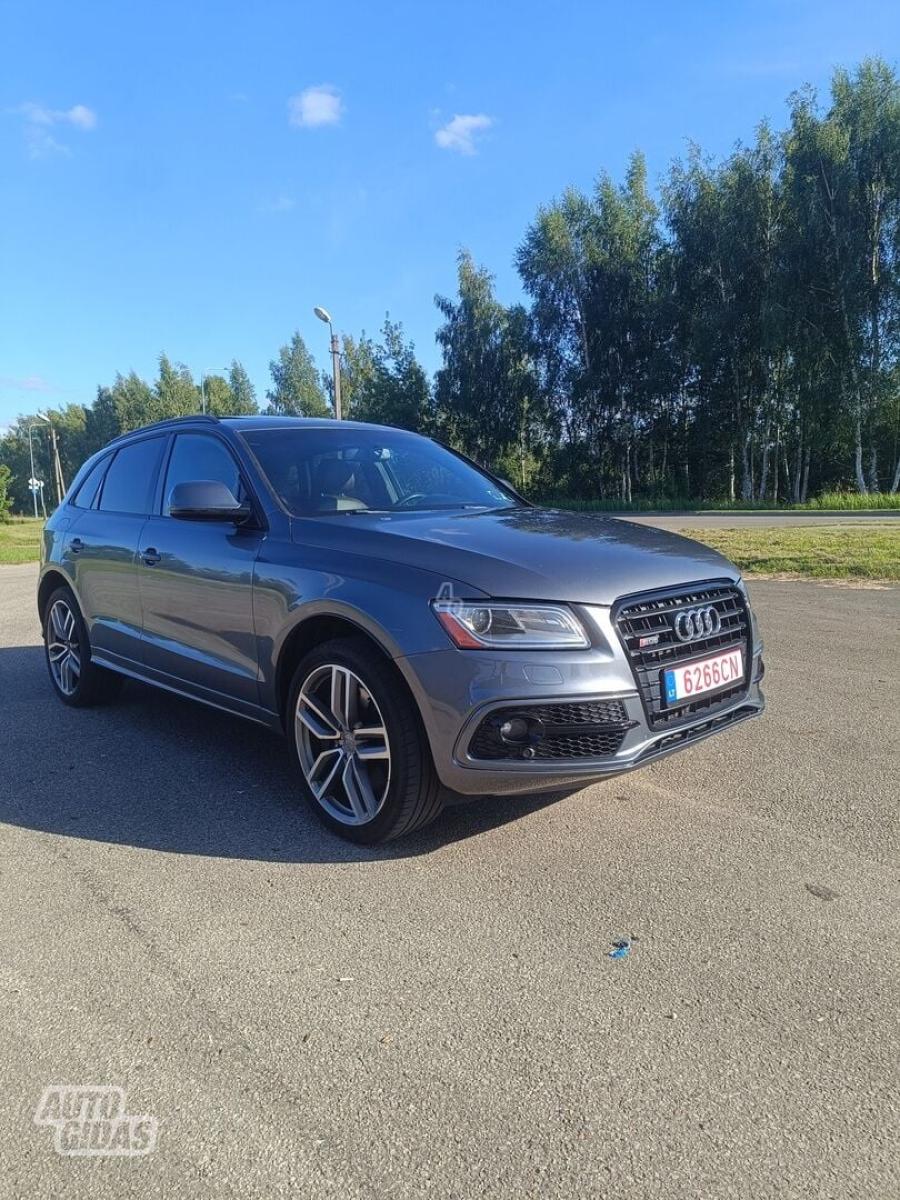 Pelēks Audi SQ5 2016 Plungė, ar dzinēja tilpumu 3.00 L un nobraukumu 175 tūkst. km par 13500 €, foto 13 vietnē AUTOMOTO.COM.LV