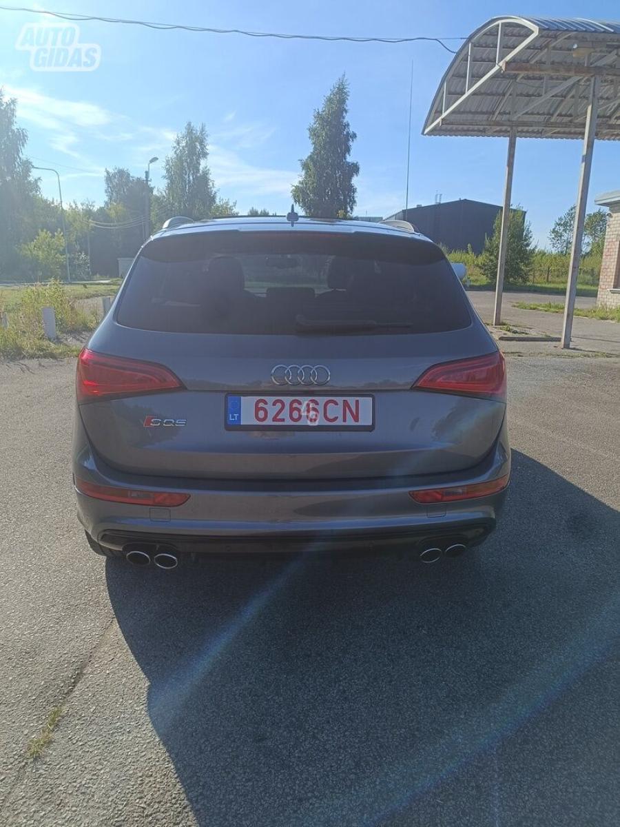 Grey Audi SQ5 2016 in Plunge, with an engine capacity of 3.00 L and mileage of 175 thousand km for 13500 €, photo 8 on AUTOMOTO.COM.LV