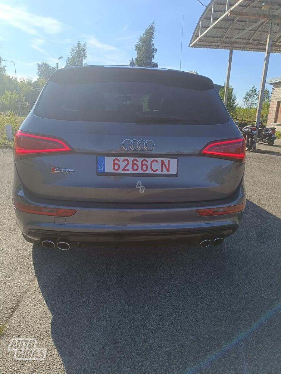 Grey Audi SQ5 2016 in Plunge, with an engine capacity of 3.00 L and mileage of 175 thousand km for 13500 €, photo 9 on AUTOMOTO.COM.LV