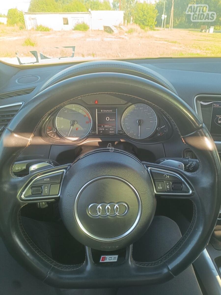Grey Audi SQ5 2016 in Plunge, with an engine capacity of 3.00 L and mileage of 175 thousand km for 13500 €, photo 19 on AUTOMOTO.COM.LV
